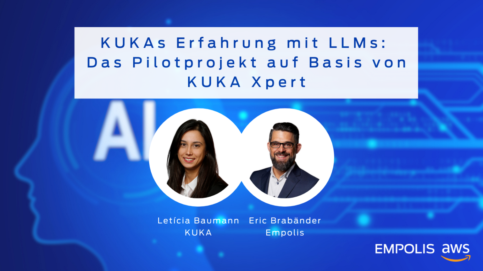 Form Page Webinar KUKAs Erfahrung mit LLMs - Empolis Service Express